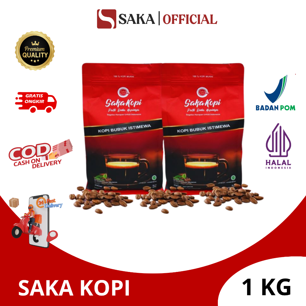 Jual Kopi Bubuk 1 kg / Kopi Bubuk Pilihan / Kopi Robusta / 100% Kopi ...
