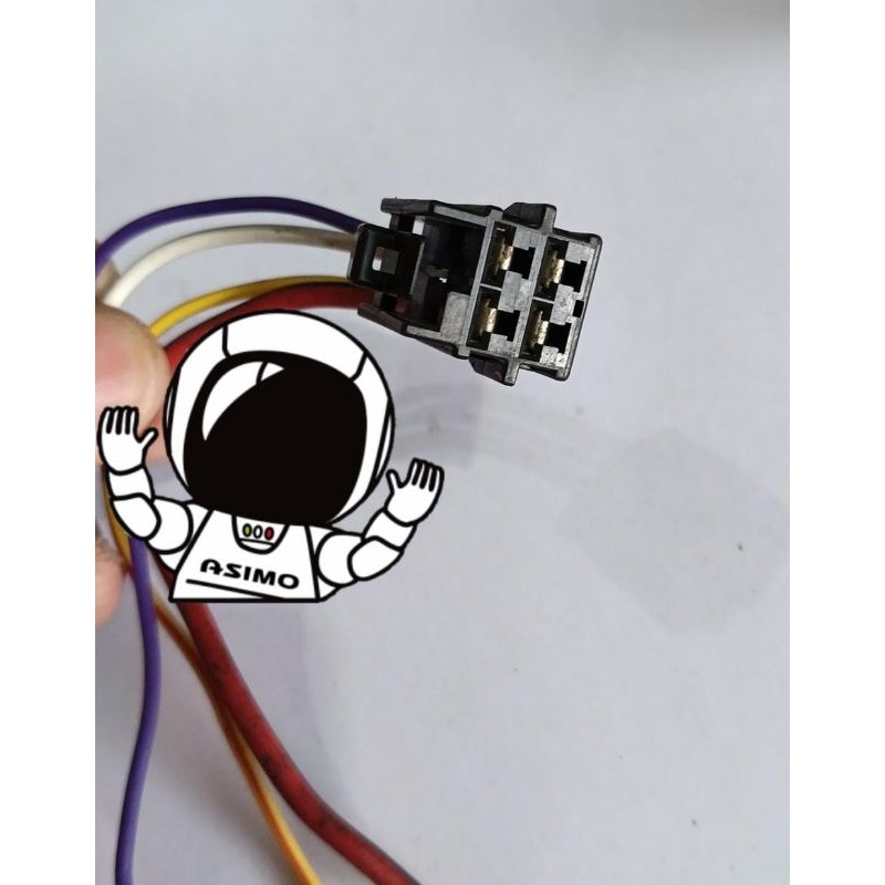Jual soket pin 4 For Toyota Lexus camry Fortuner Hilux Innova zenix ...