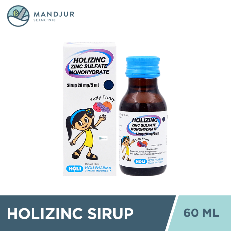 Jual Holizinc Sirup 60 ml - Meringankan Diare pada Anak | Shopee Indonesia