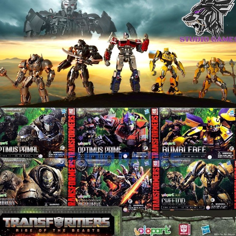Jual KODE H85P YOLOPARK AMK Transformers Rise Of The Beasts Optimus ...