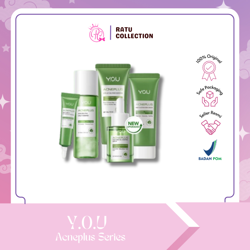 Jual Y.O.U ACNEPLUS AHA BHA PHA Daily Essence Cica Herbs Derma Solution ...