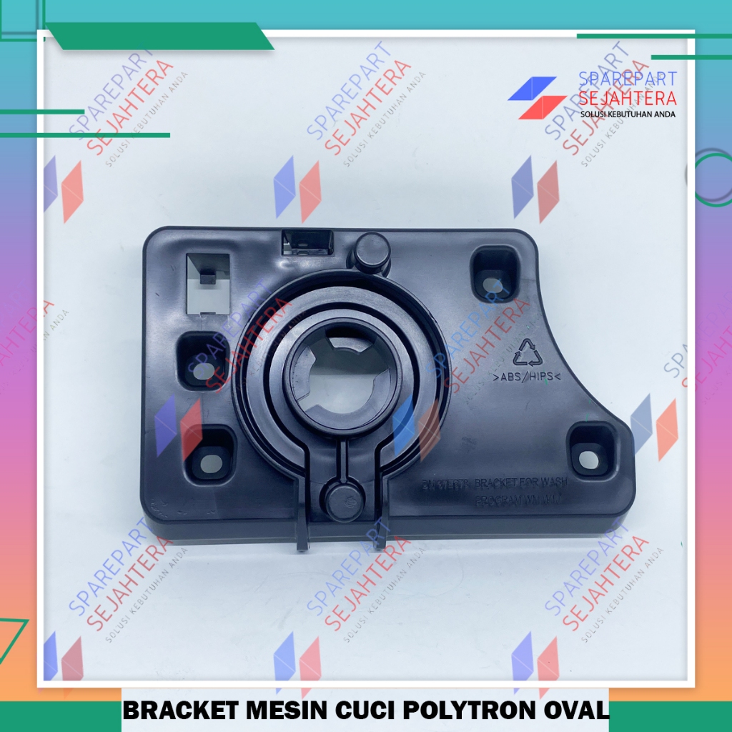 Jual BRACKET OVAL POLYTRON ASLI ORIGINAL PEMBUANGAN DRAIN AIR WASH SPIN ...