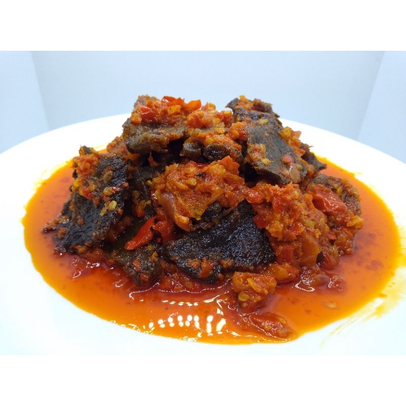 Jual Dendeng Balado / Dendeng Padang Balado/ daging sapi Asli khas ...