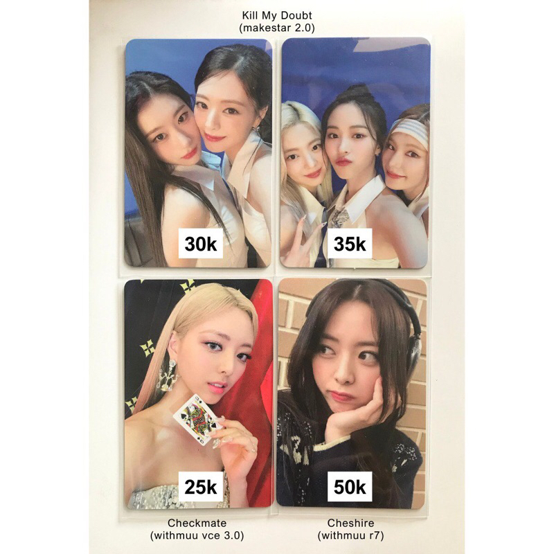 Jual itzy yeji lia ryujin chaeryeong yuna kill my doubt cheshire ...