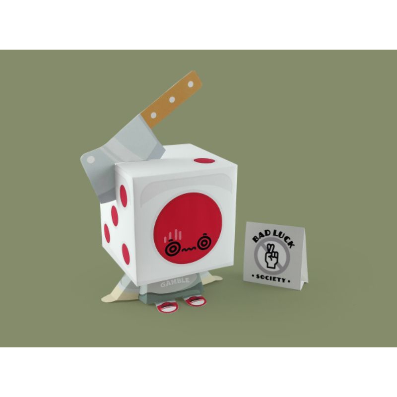 Jual Lembaran pola papercraft DIY karakter unik Jinxet jinx (2SC-A2 ...