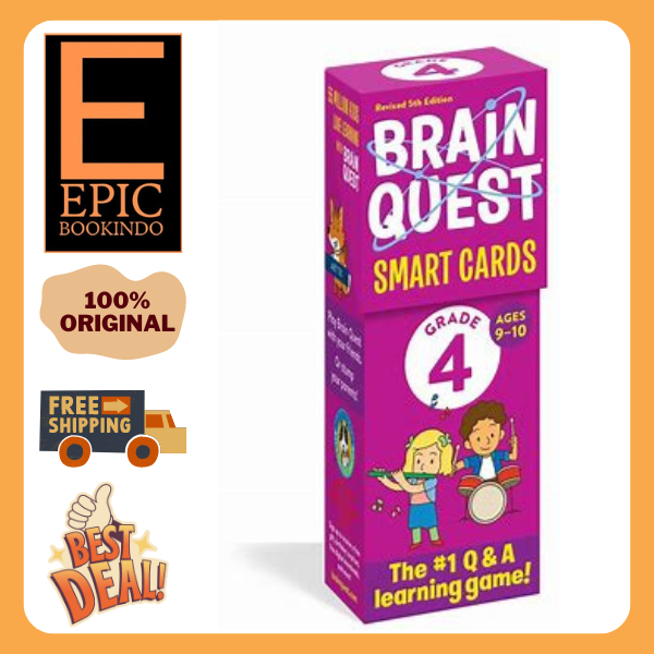 Jual Brain Quest 4th Grade Smart Cards Revised 5th Edition (Brain Quest ...