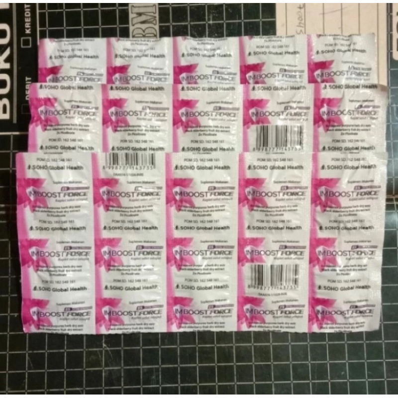 Jual Imboost force extra strength strip 10 tablet | Shopee Indonesia