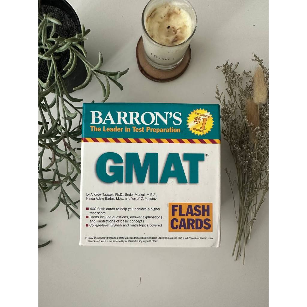 Jual Barron's GMAT Flash Cards | Shopee Indonesia