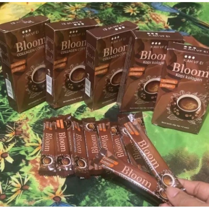 Jual PAKET 5KOTAK KOPI BLOOM COLLAGEN | COFFE BLOOM COLLAGEN KOPI BLOOM ...