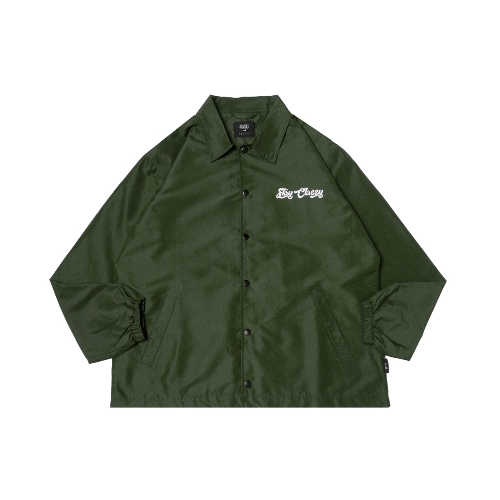 Jual JB - Coach Jacket Green Army - Jaket Coach Pria | Shopee Indonesia