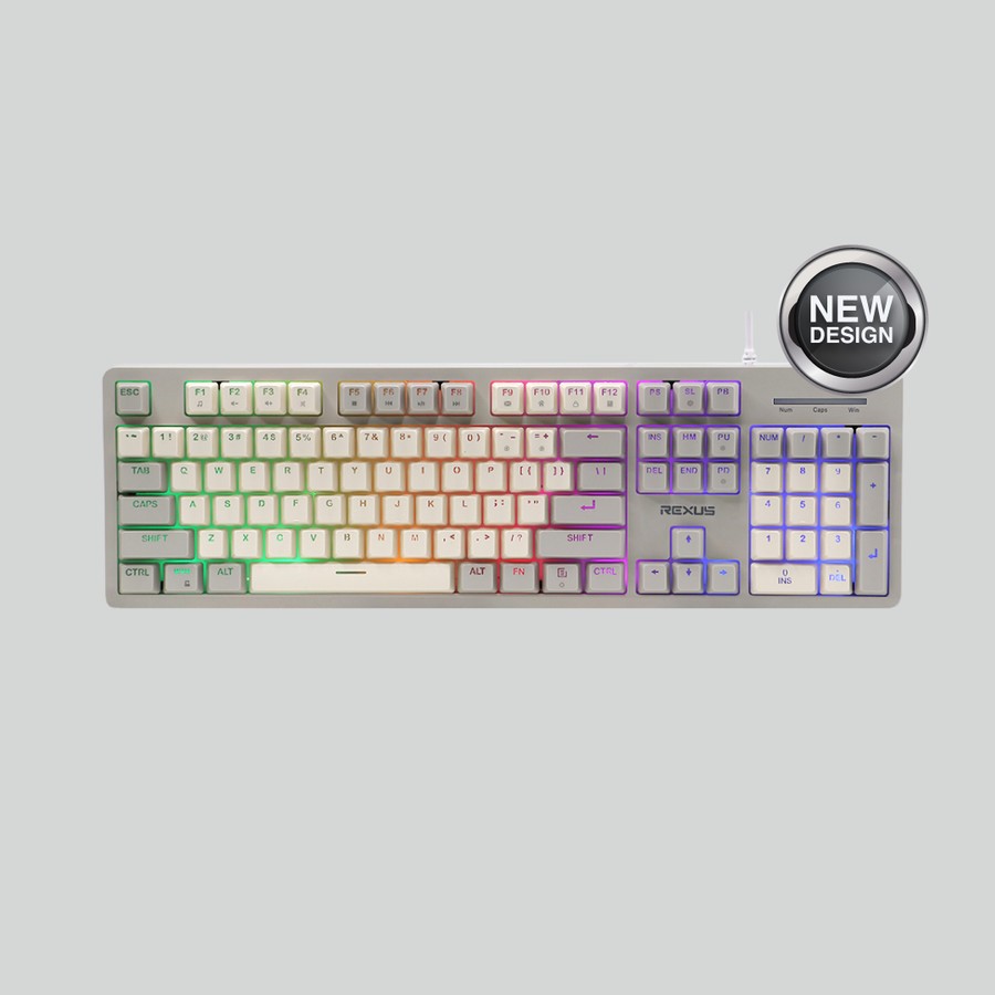 Jual Rexus Keyboard Gaming K9E Free Mousepad T5 | Shopee Indonesia