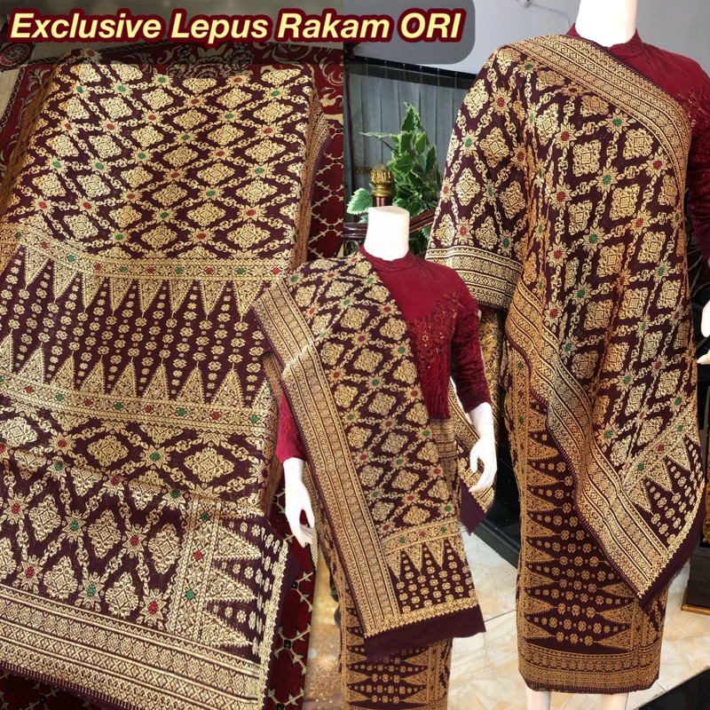 Jual SPESIAL EXCLUSIVE Lepus Rakam Berlian ORI /Songket Tenun Palembang asli Tenun Tangan/ilham ...
