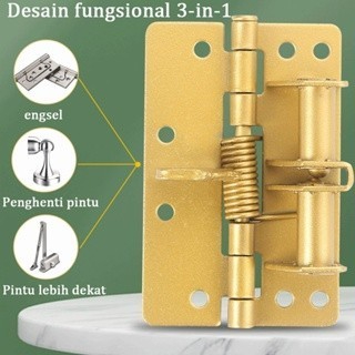 Jual Engsel Pintu Otomatis Spring Door Closer Engsel Metal Penutup ...