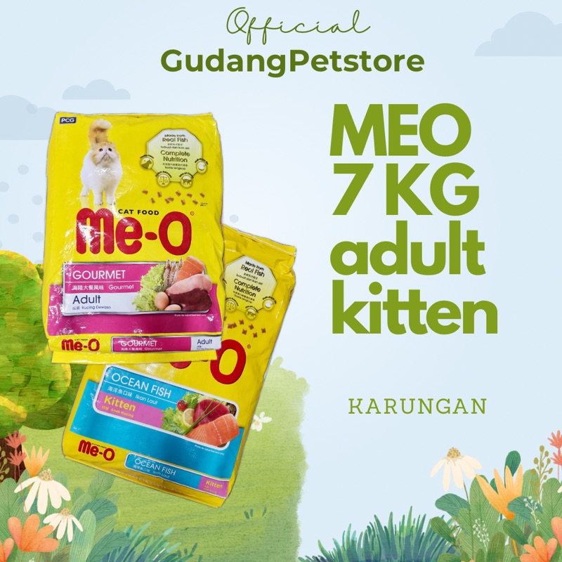 Jual MEO DRY FOOD 7 KG / MEO 7KG Makanan Kucing Premium | Shopee Indonesia
