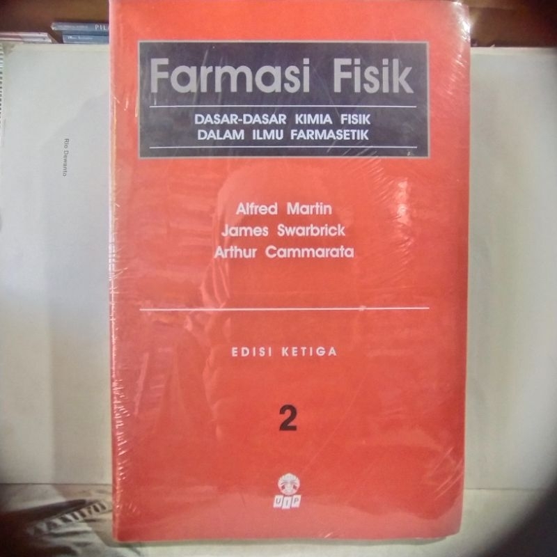 Jual Farmasi Fisik / dasar dasar kimia fisik dalam ilmu farmasetik | Shopee Indonesia