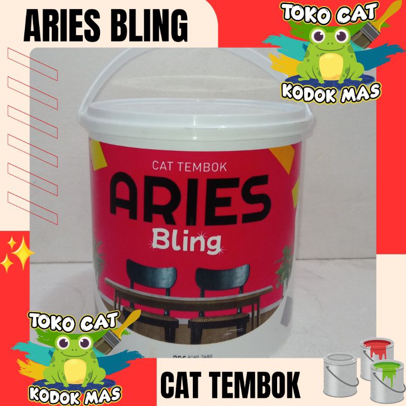 Jual CAT TEMBOK ARIES BLING 4,5(GALON) | Shopee Indonesia