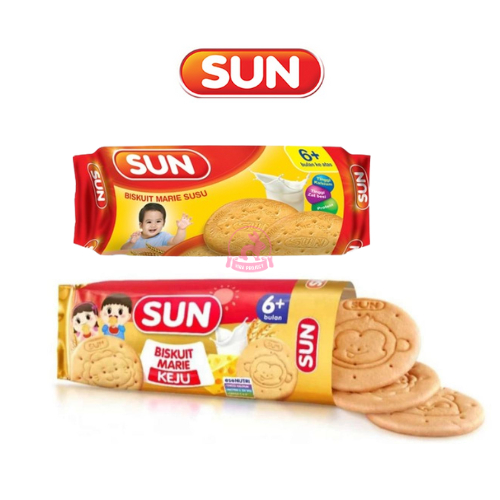Jual 6+ SUN BISKUIT MARIE SUSU 150gr 80 GRAM | Shopee Indonesia