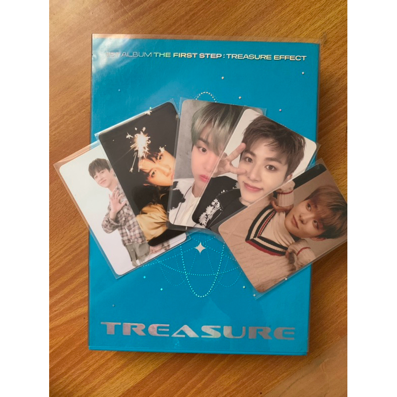 Jual ALBUM TREASURE EFFECT BLUE VER FULLSET | Shopee Indonesia