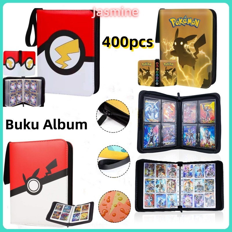 Jual 400PCS Buku Album Kartu Pokemon Kartu Game Pokemon Cards Holder ...