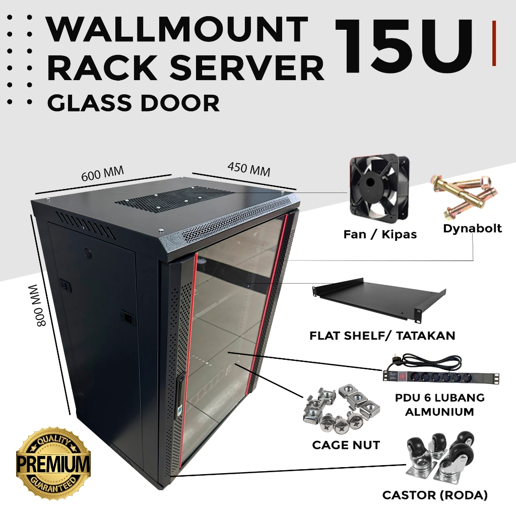 Jual Wallmount 15U Murah / Rack Server 15U | Shopee Indonesia