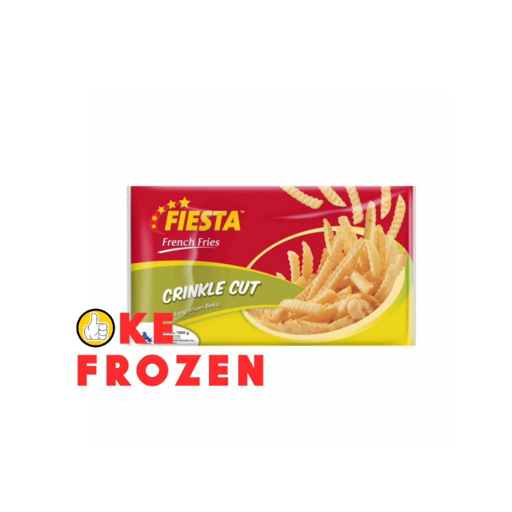 Jual FIESTA KENTANG GORENG CRINKLE CUT 1KG FRENCH FRIES KENTANG GORENG ...