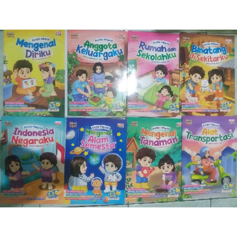 Jual buku paket paud 8 buku klas A umur 4-5 tahun kurikulum merdeka paud tk ra | Shopee Indonesia