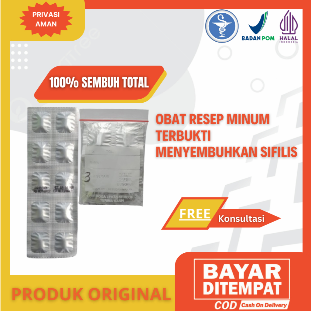 Jual Obat Sifilis pria dan wanita terbaik ampuh sembuh total | Shopee ...