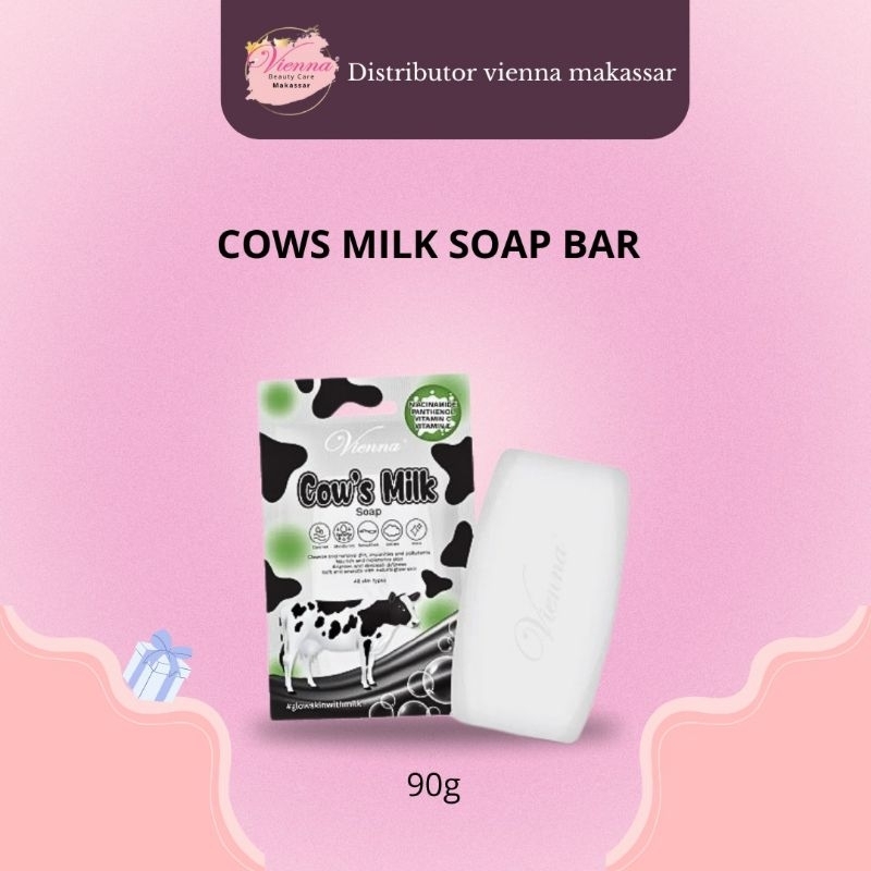 Jual Vienna Cows Milk Soap Bar 90g | Shopee Indonesia