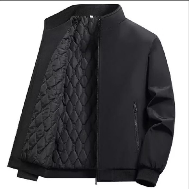 Jual Jaket Pria Bomber Original Model Terbaru Motif Kotak Tebal Hangat ...