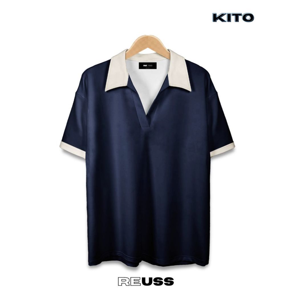 Jual Kaos Polo Pria Reuss - Kito | Shopee Indonesia