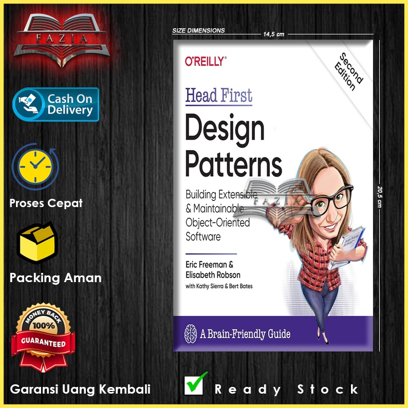 Jual BURUAN ORDER GAN Head First Design Patterns by Eric Freeman ... Jual BURUAN ORDER GAN Head First Design Patterns by Eric Freeman ...