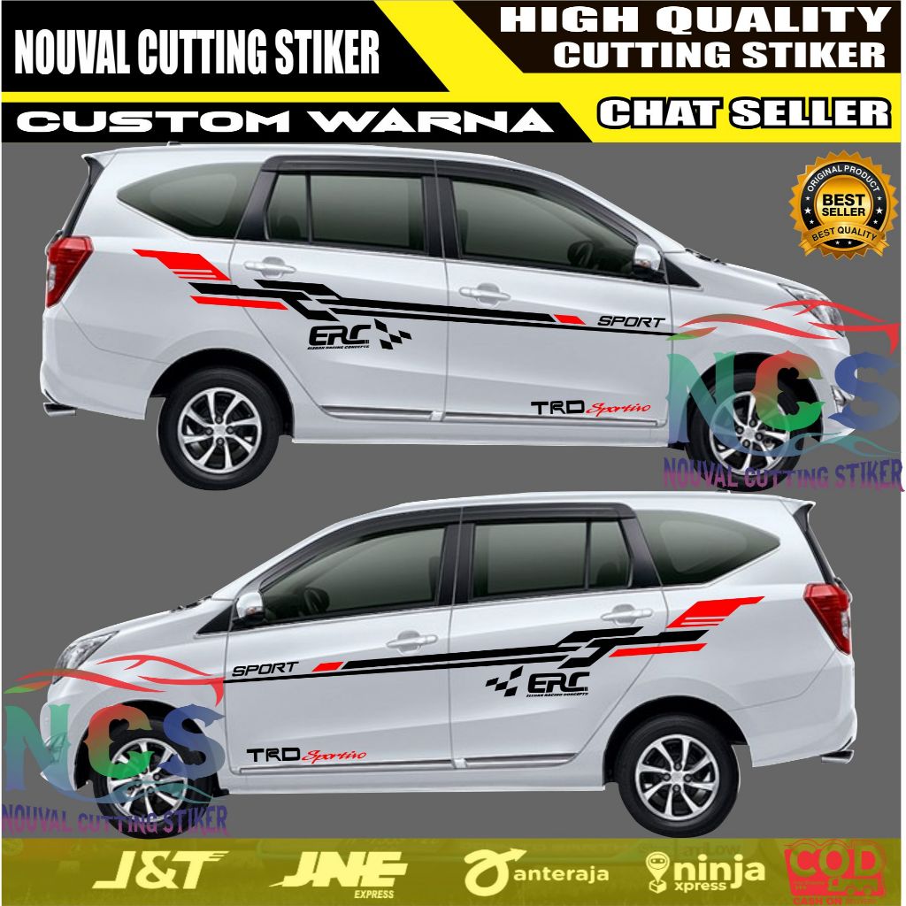 Jual Stiker Lis Body Mobil Terbaru Cutting Stiker Variasi Body Samping ...