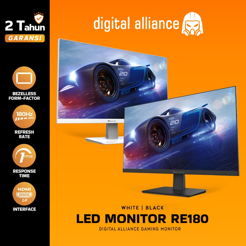 Jual Monitor LED Digital Alliance 24.5" 180Hz IPS FHD 99% SRGB 1ms ...