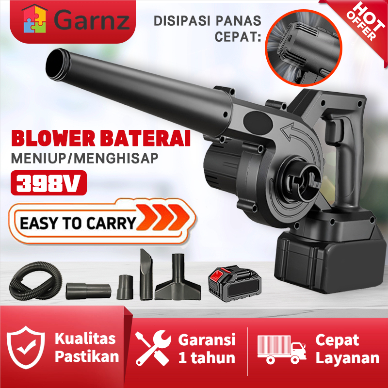 Jual Mesin Blower Baterai 998V 2 IN 1 meniup / menghisap Blower Keong ...