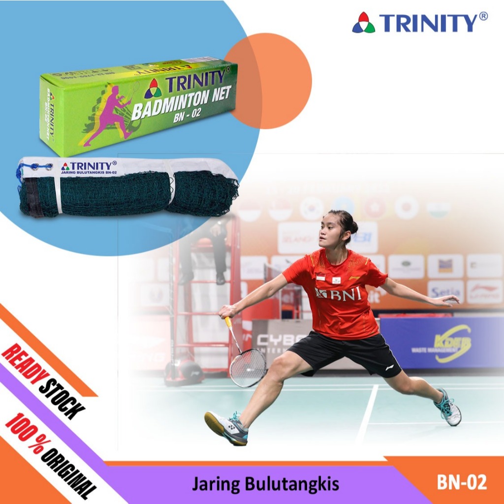 Jual TRINITY Net Badminton BN02 Net Bulutangkis | Shopee Indonesia
