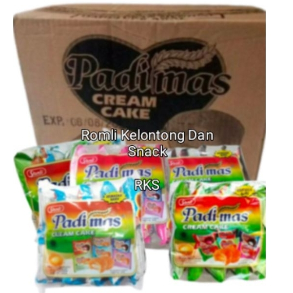 Jual Padimas Bolu Cream Cake - Netto 10 bks x 10 gr | Shopee Indonesia