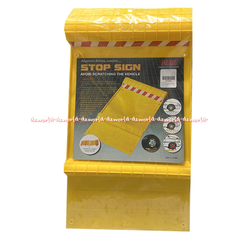 Jual Hebe Stop Sign Alat Penganjal Roda Mobil Tanda Berhenti Pembatas ...