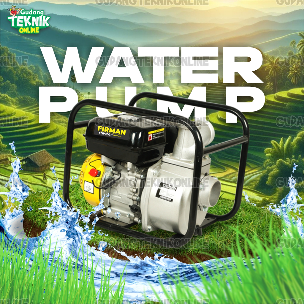 Jual Water Pump 2" 3" FGP20GP FGP30GP FIRMAN / Mesin Waterpump Alkon Pompa Air Irigasi Sawah 2 3 ...