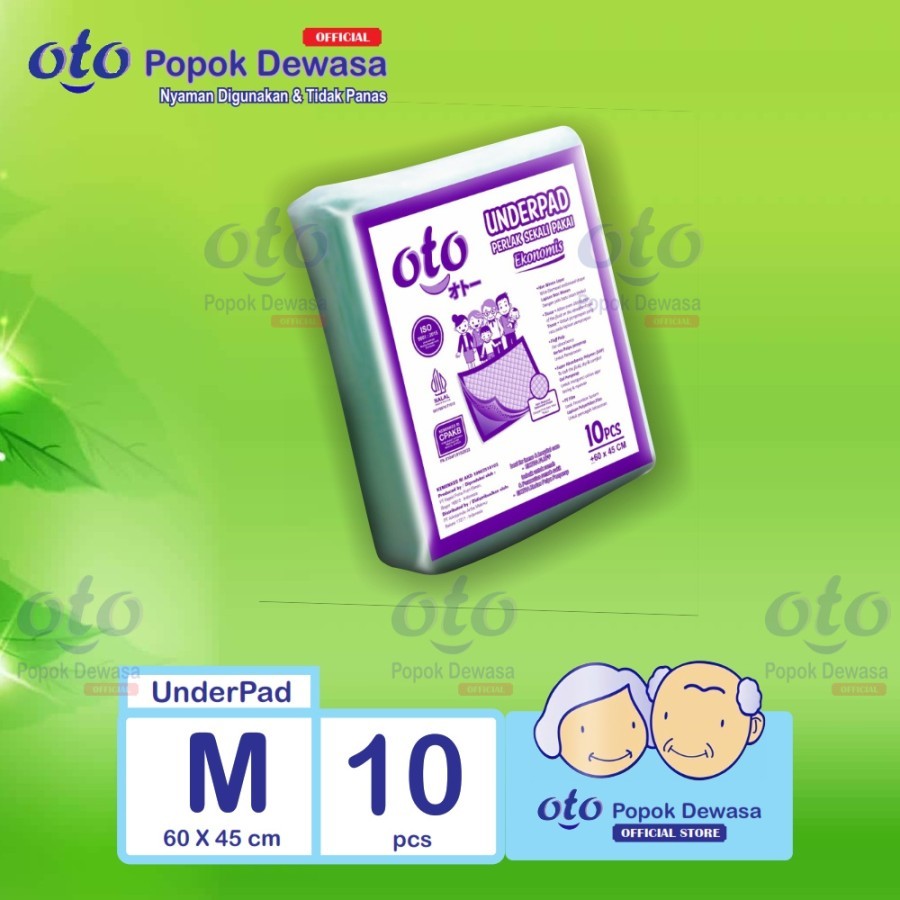 Jual OTO Underpad 60x45 / 45x60 cm Alas Kucing Anjing Kelinci Bayi ...