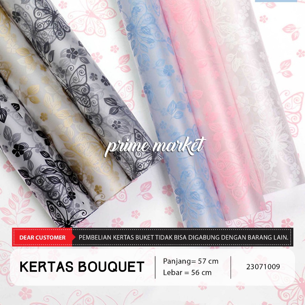 Jual Kertas Buket Bunga Kertas Cellophane Buket Kertas Bucket Kertas ...