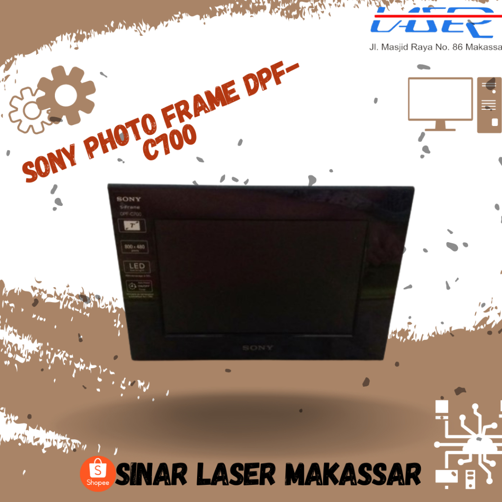 Jual SONY PHOTO FRAME DPF-C700 / DIGITAL FRAME | Shopee Indonesia