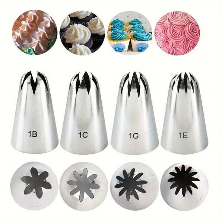 Jual LENGKAP Spuit Import Stainless Tanpa Sambungan Alat Dekorasi Hias ...