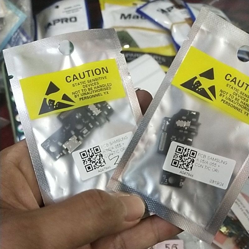 Jual papan charger Samsung a05 PCB board ces Samsung a055 lf ori full ...