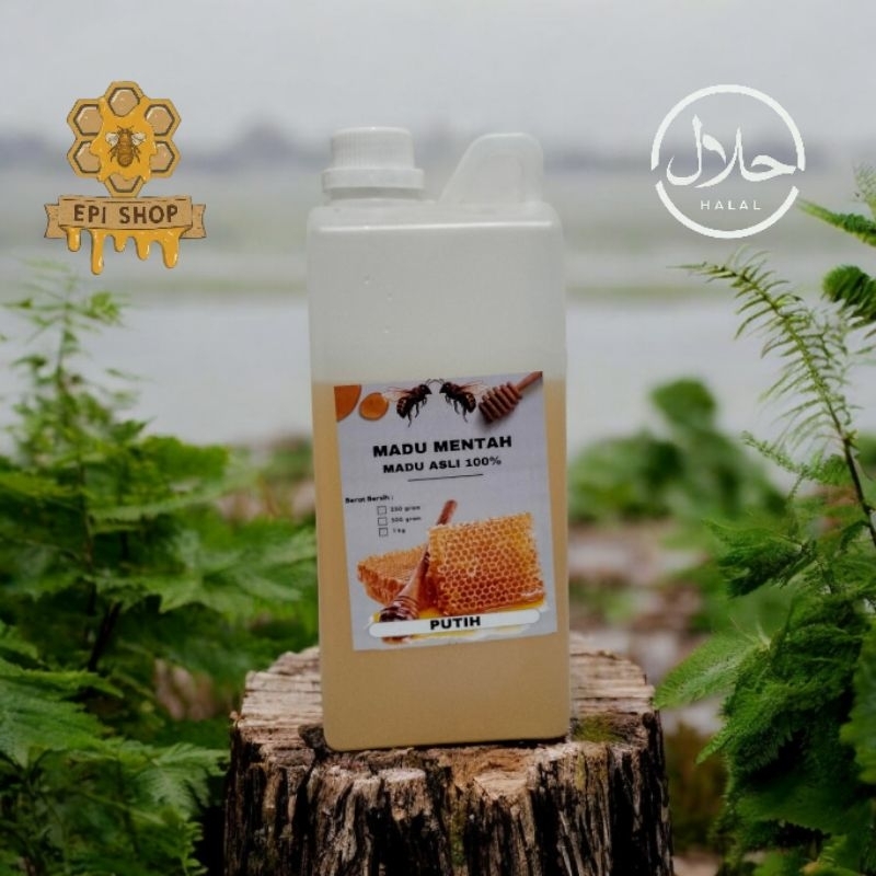 Jual Madu Putih Sumbawa Asli 1kg 100% Alami Pure Natural Raw Honey ...