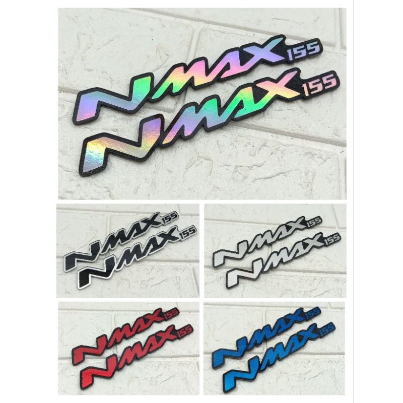 Jual Emblem Yamaha NMAX 155 logo 3D Emblem Timbul Nmax 155 Akrilik ...