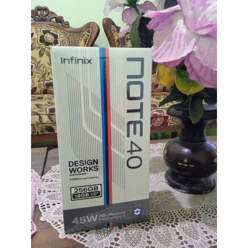 Jual Infinix Note 40 8/256 Gb Garansi Resmi | Shopee Indonesia