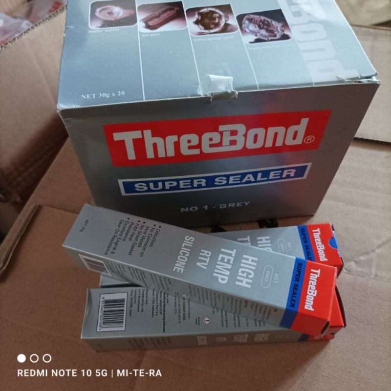 Jual lem threebond kecil lem gasket tribon hi temp lem perpak tribon ...