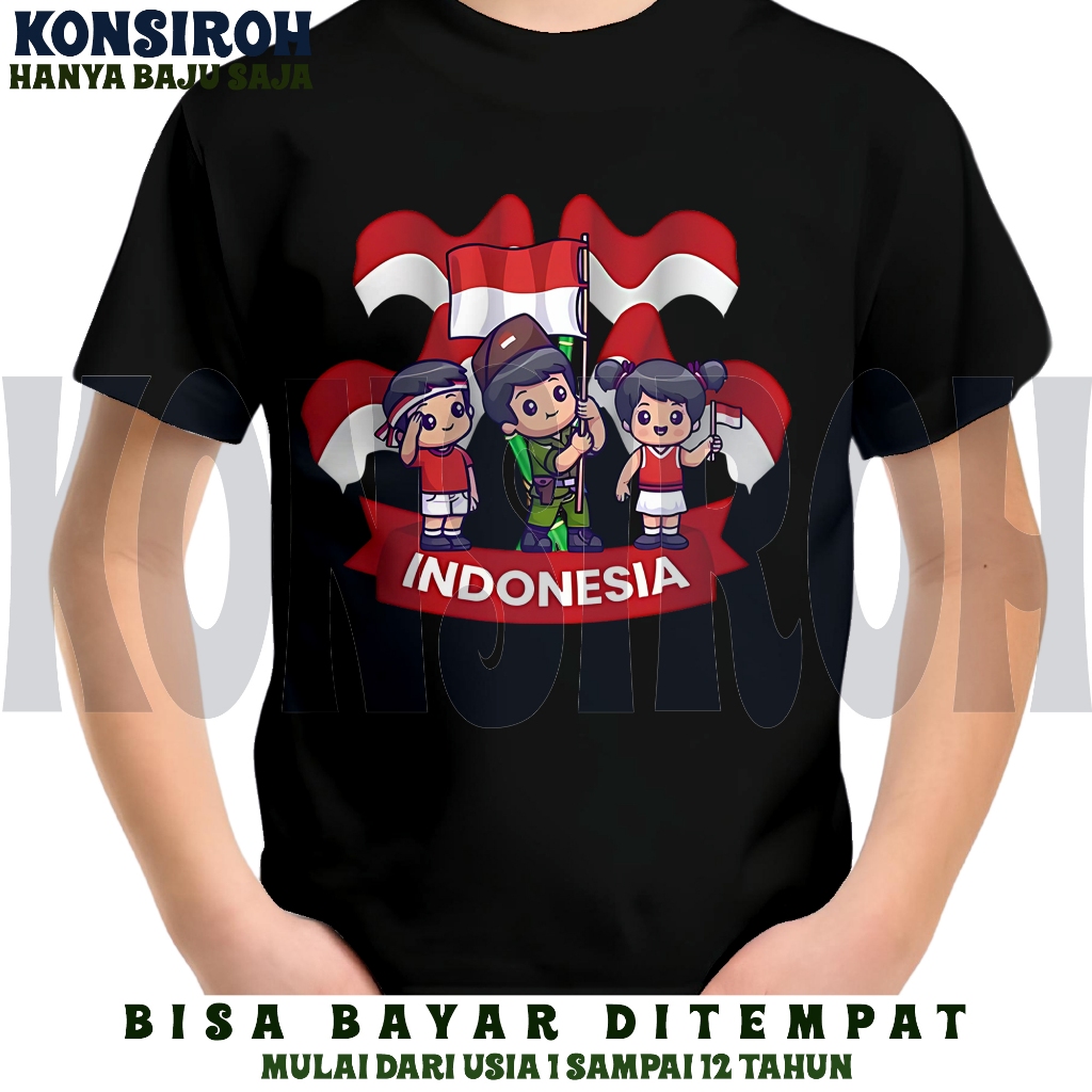 Jual KAOS ANAK - KAOS KEMERDEKAAN INDONESIA KIBARAN BENDERA - KAOS ANAK ... Jual KAOS ANAK - KAOS KEMERDEKAAN INDONESIA KIBARAN BENDERA - KAOS ANAK ...