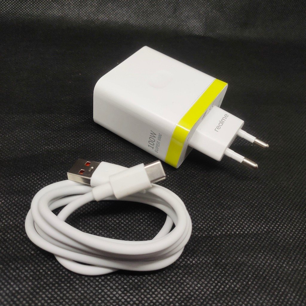 Jual Casan Original REALME 100W Type c Support Super Dart Fast charging Casan Ori 100% | Shopee ...
