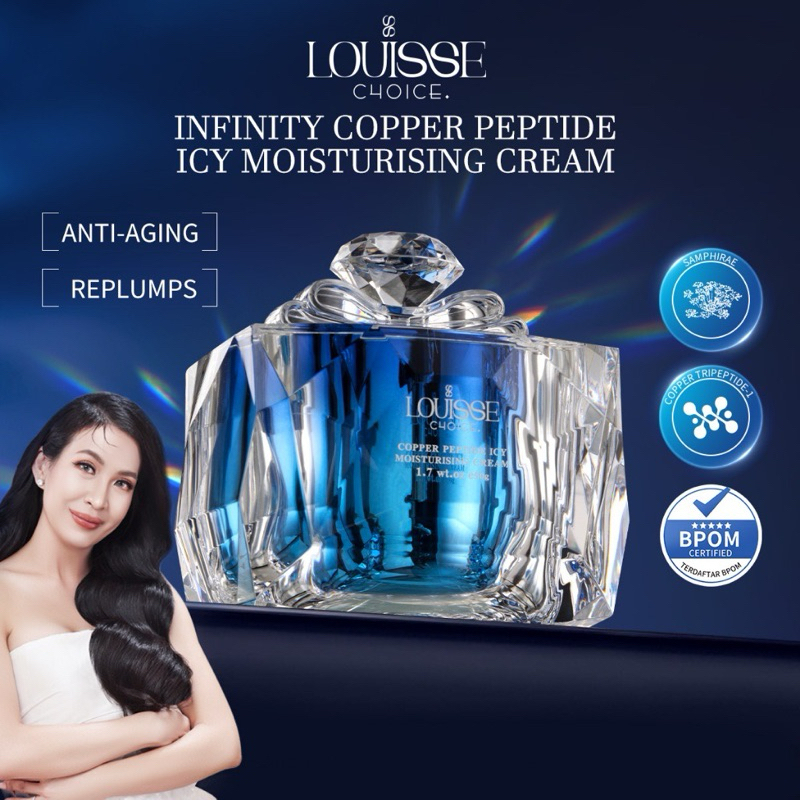 Jual READY Mouisturizer Icy / Copper Peptide / Pelembap copper Peptide / LOUISSE CHOICE INFINITY ...